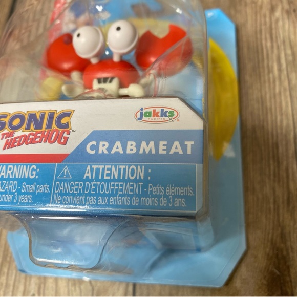 Toys | Sega Sonic The Hedgehog Crabmeat 25 Classic Action Figure Brand ...
